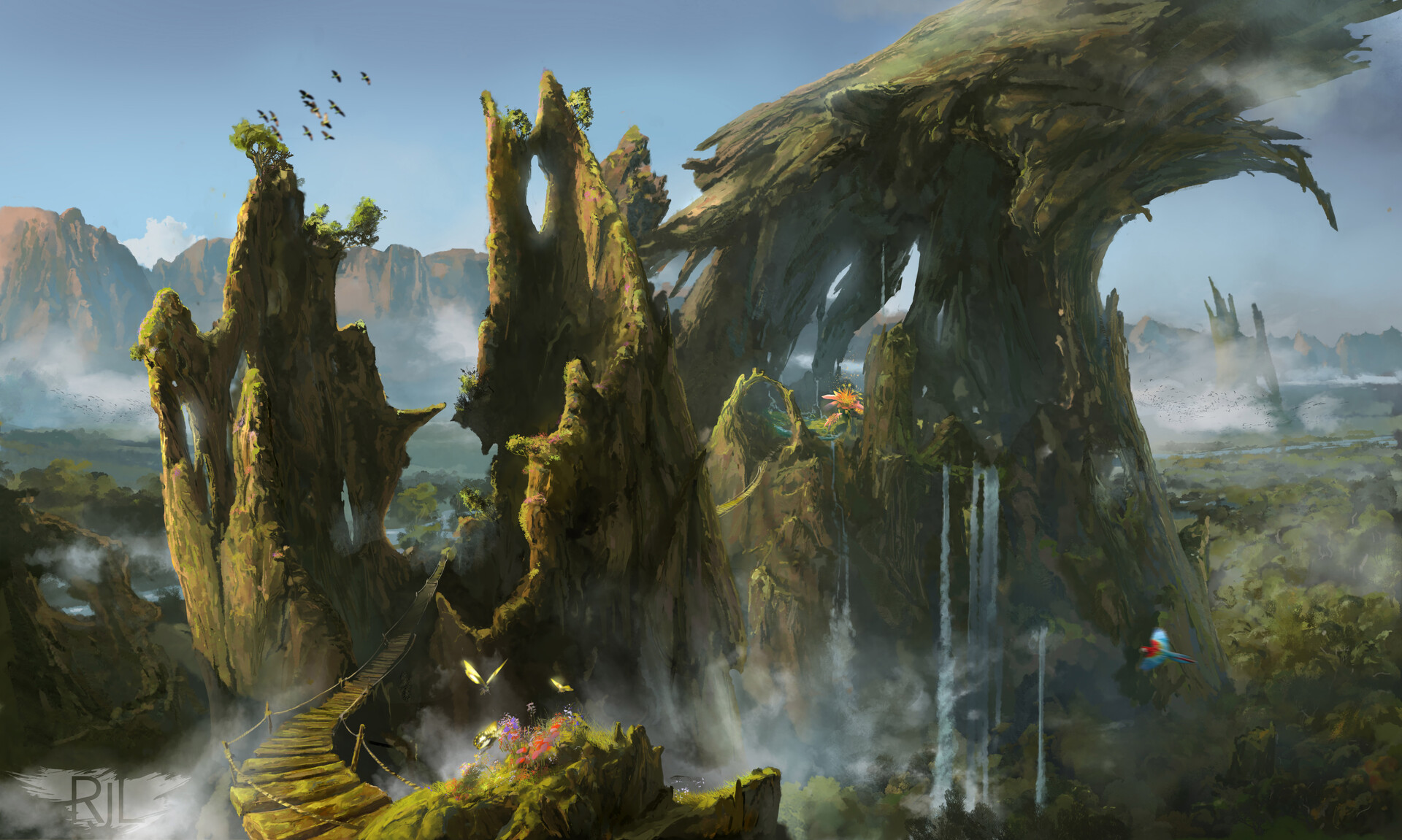 ArtStation - The Dyson Wilds