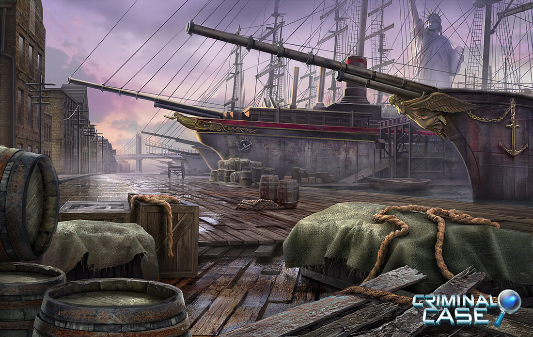 ArtStation - Criminal Case - Backgrounds