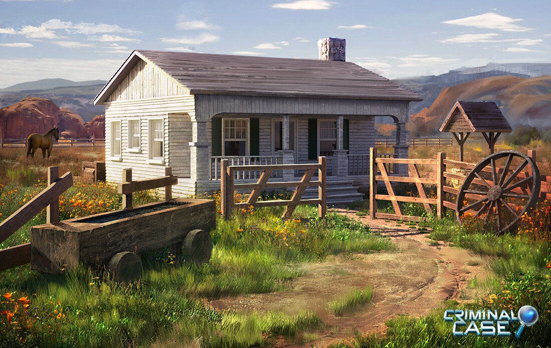 ArtStation - Criminal Case - Backgrounds 2
