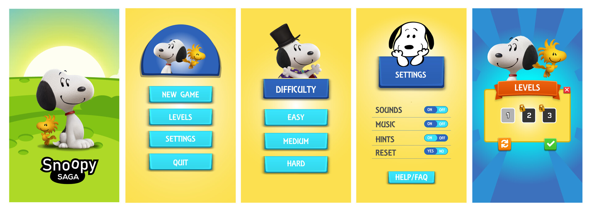 ArtStation - Snoopy Game design2