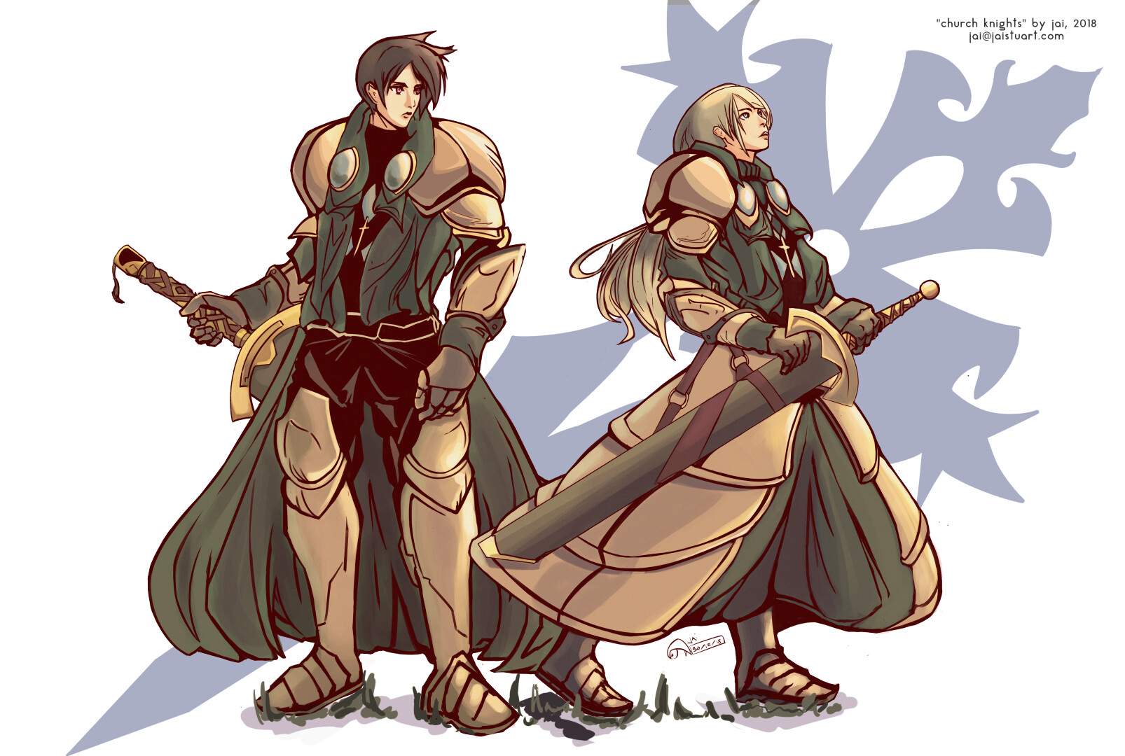 ArtStation - Knightcraft - Church Knights