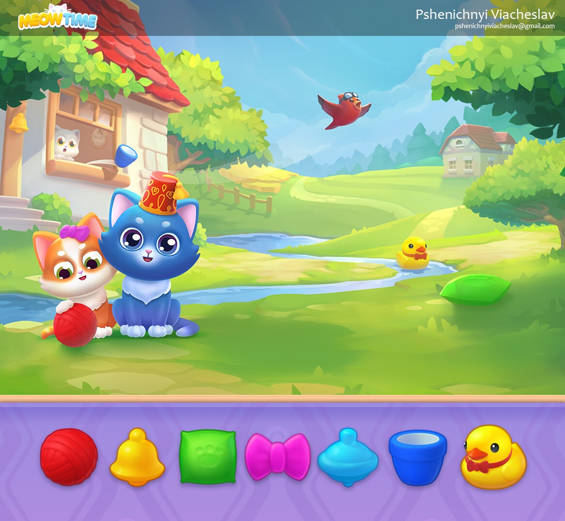 ArtStation - Splash screen for mobile game