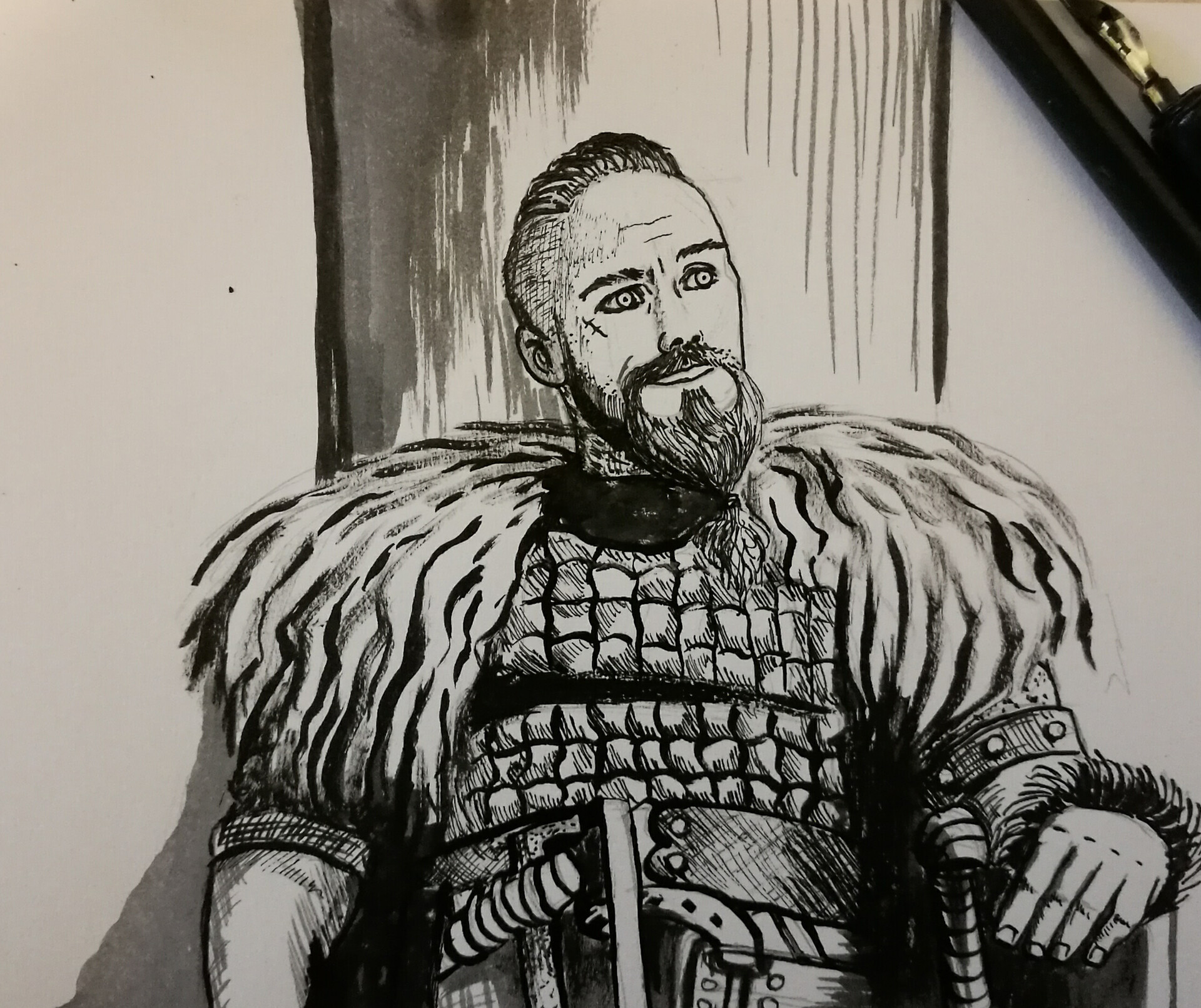 ArtStation - Ink Viking