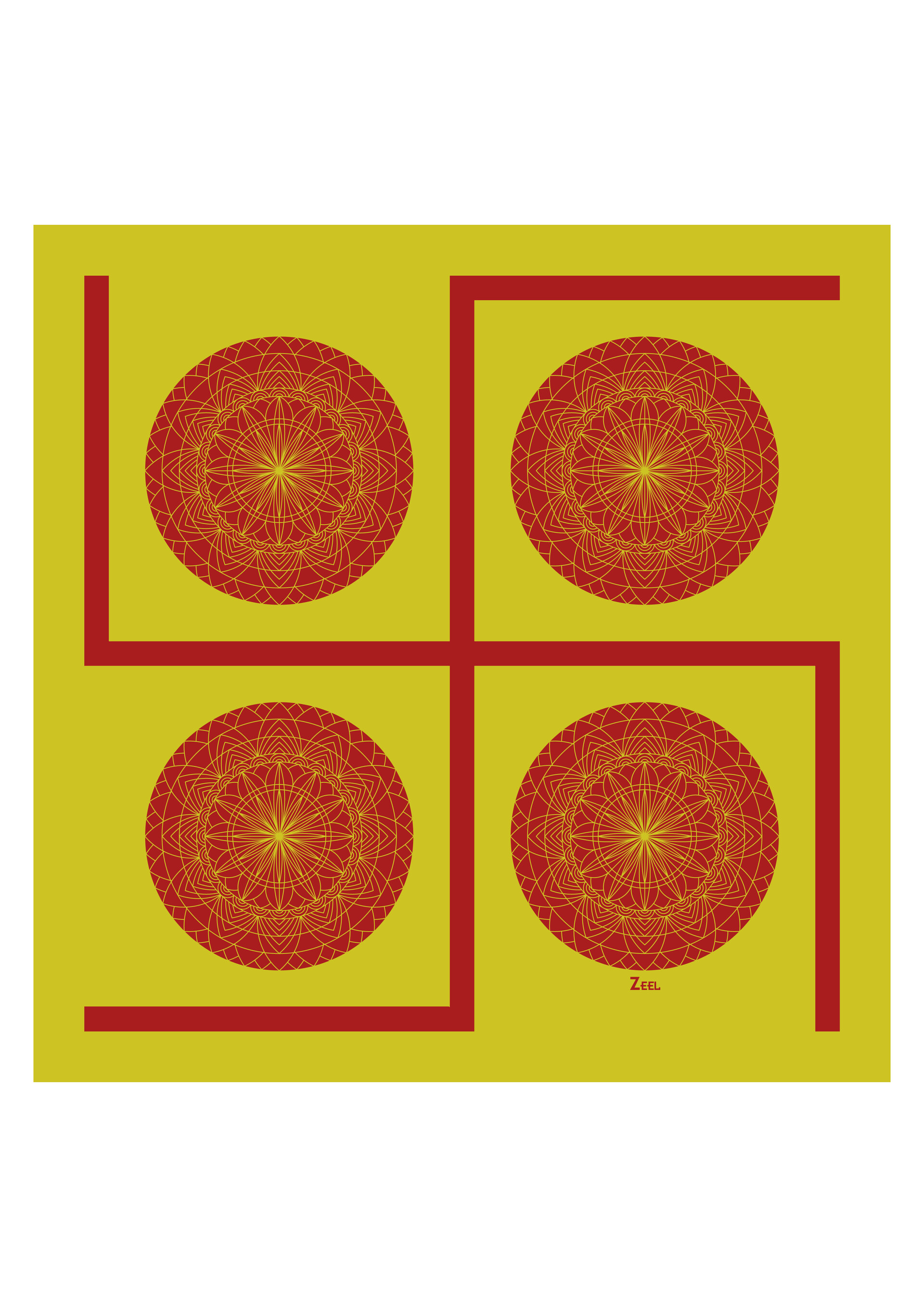 ArtStation - Red Swastika Mandala