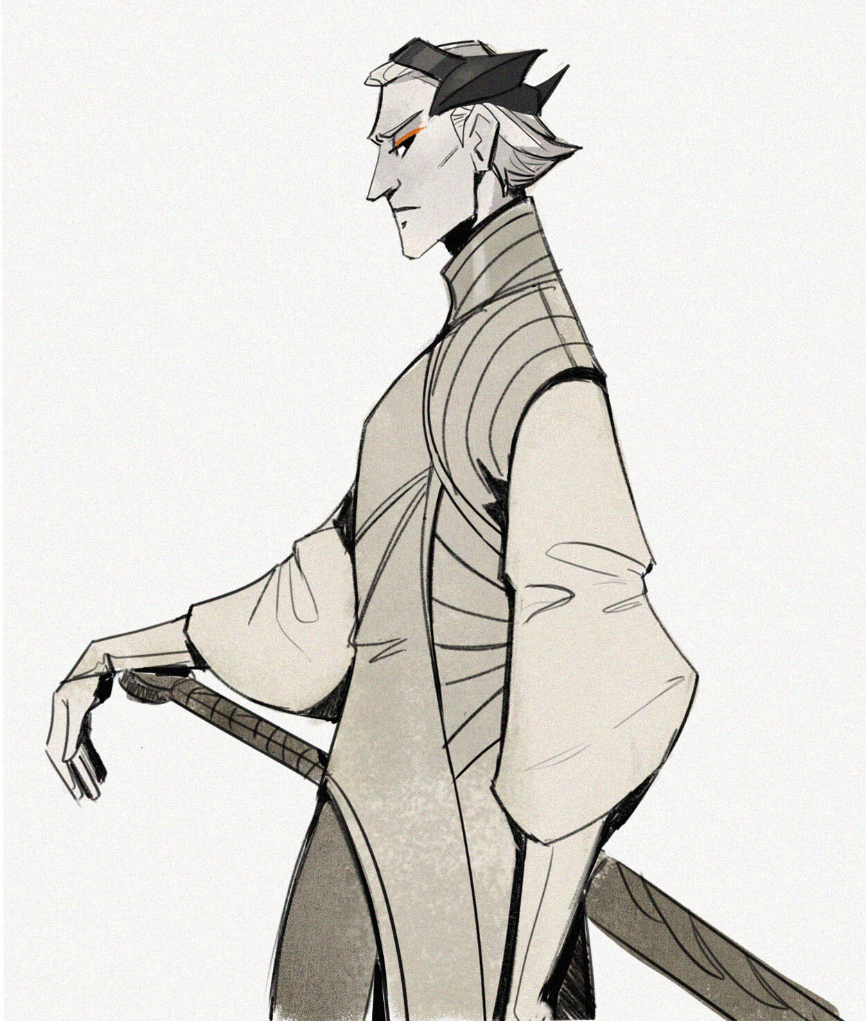 ArtStation - Swan prince Sketches