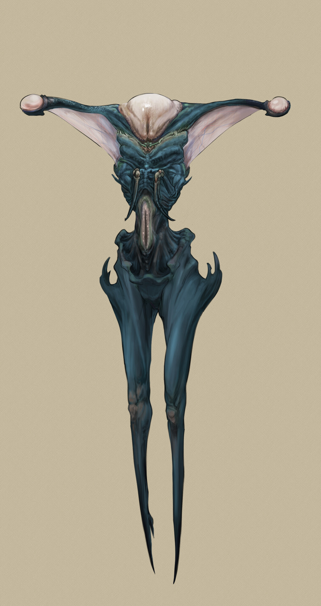ArtStation - Floating alien scout