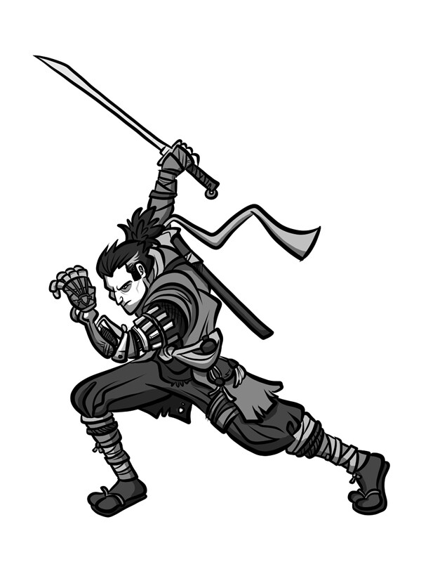 ArtStation - Wolf (Sekiro: Shadows Die Twice)