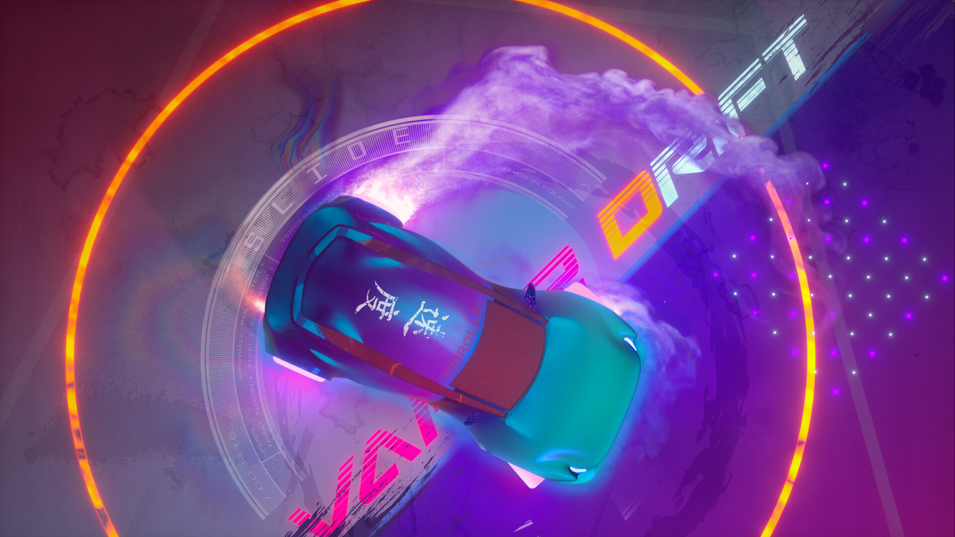 ArtStation - Vapor Drift (FC² SportsCar By LACUS Automobile) - Series