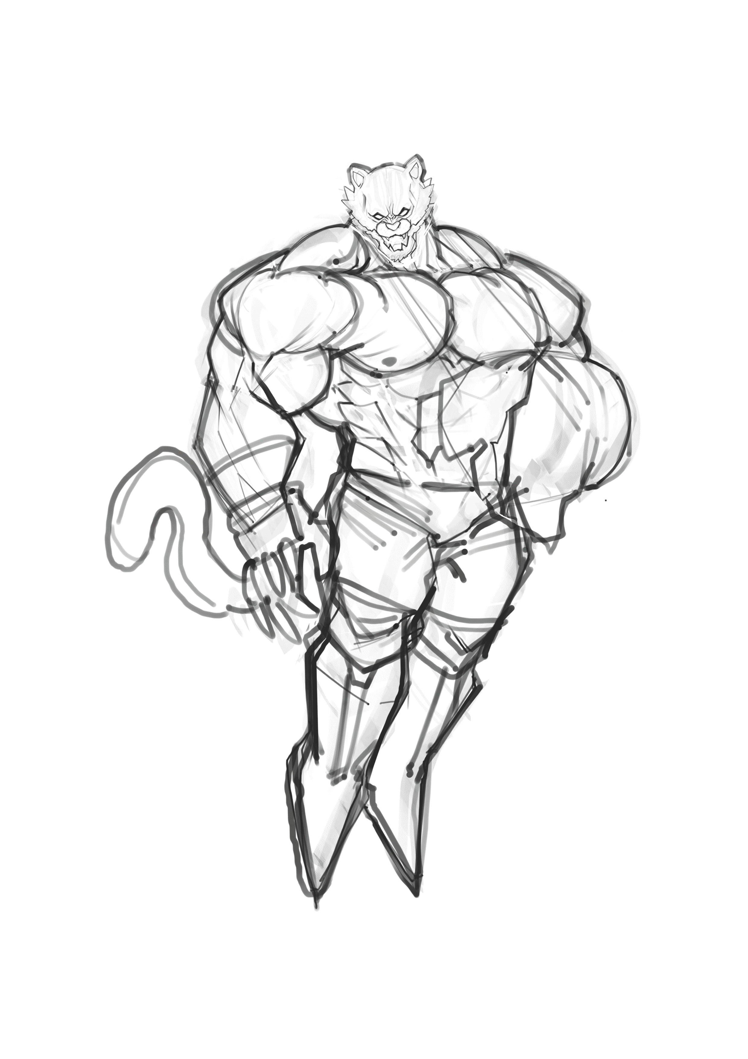 tiger mask coloring pages