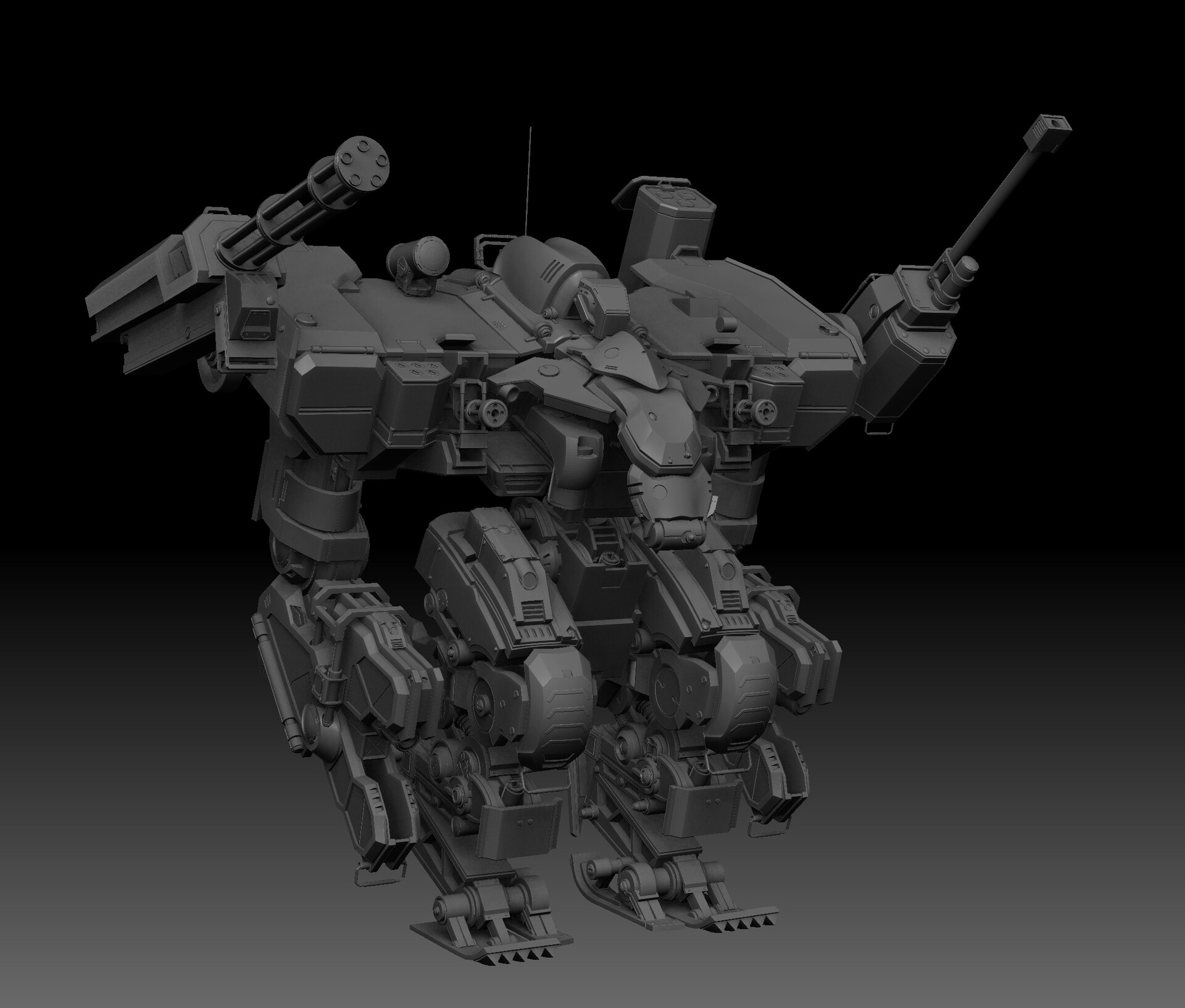 ArtStation - Mech WIP
