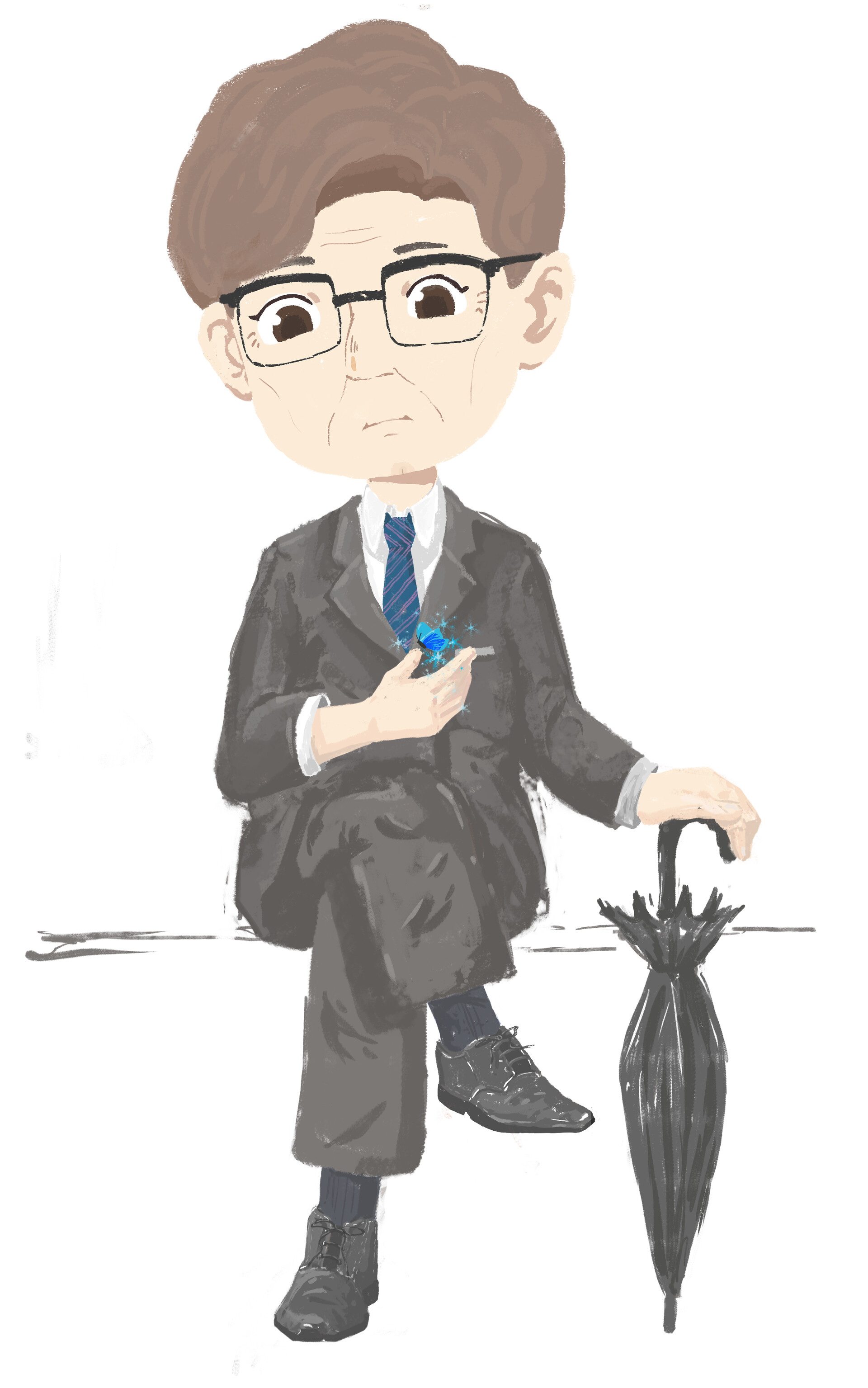 ArtStation - Harry Hart in Kingsman.