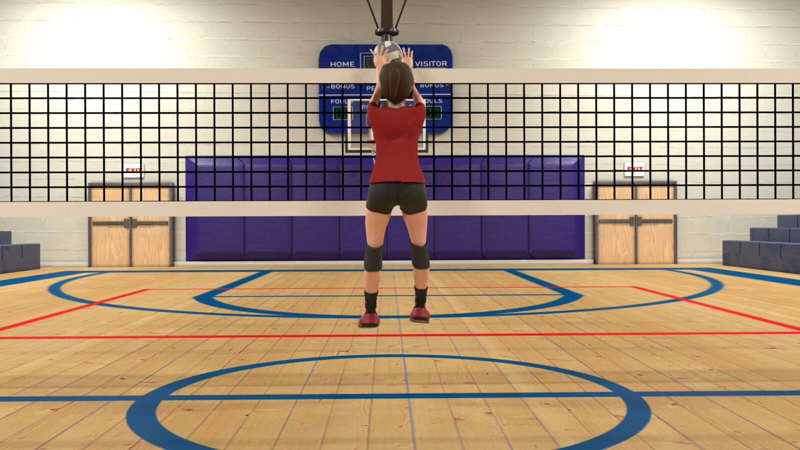 Hannah Pauling - Volleyball Animation | Senior Project