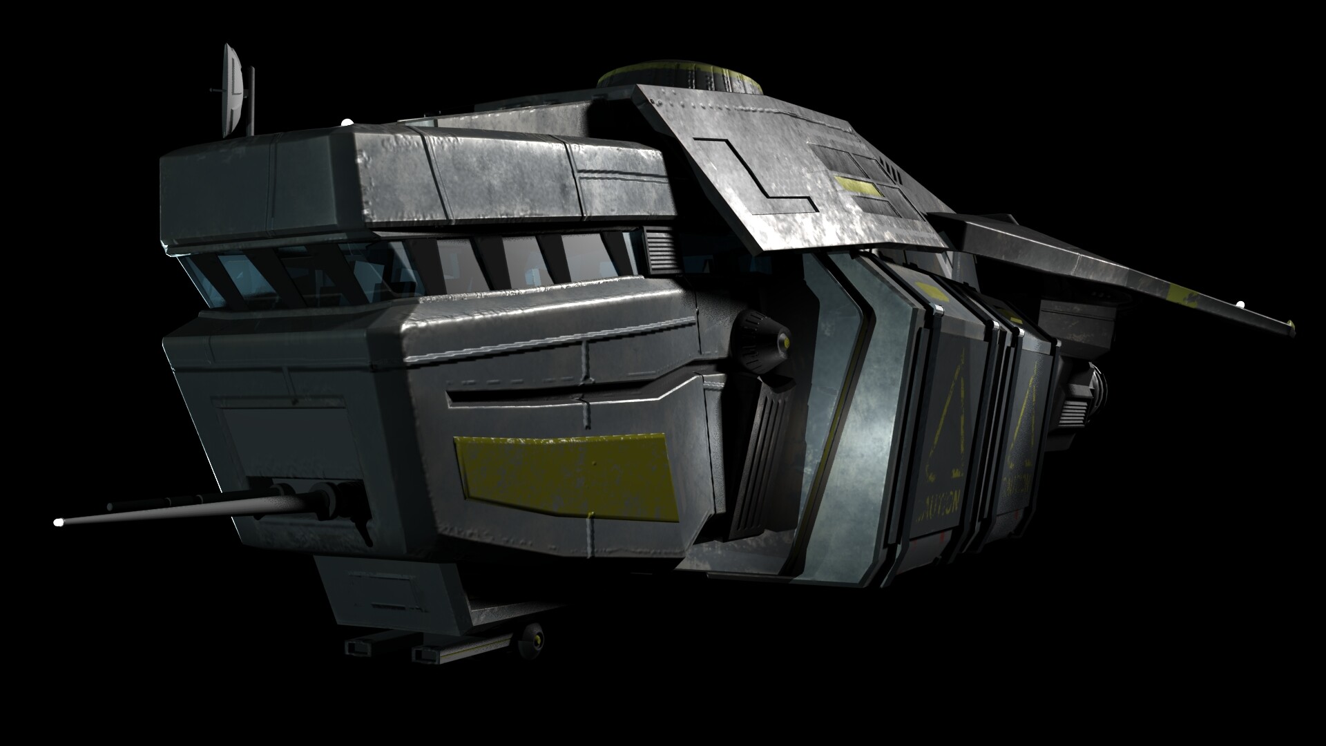 ArtStation - Transporter-Ship