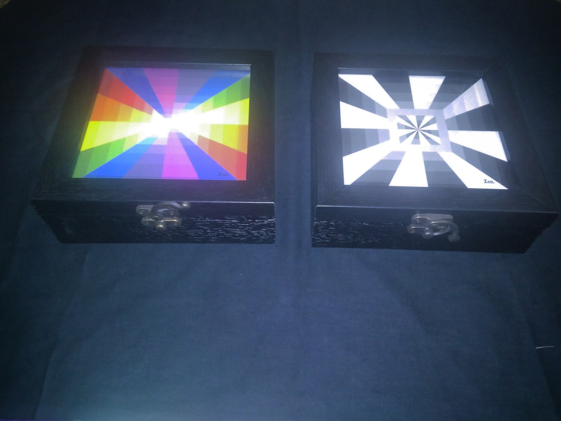 Zeel Shah - Square Illusion Boxes