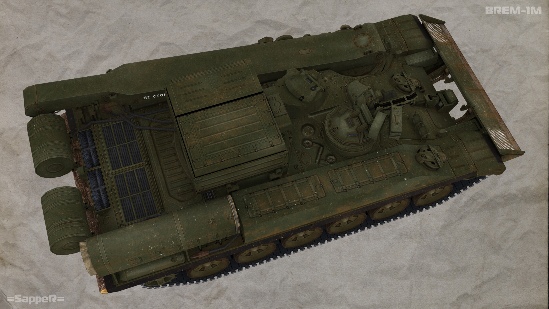 Serg Sapper - BREM-1M Recovery vehicle