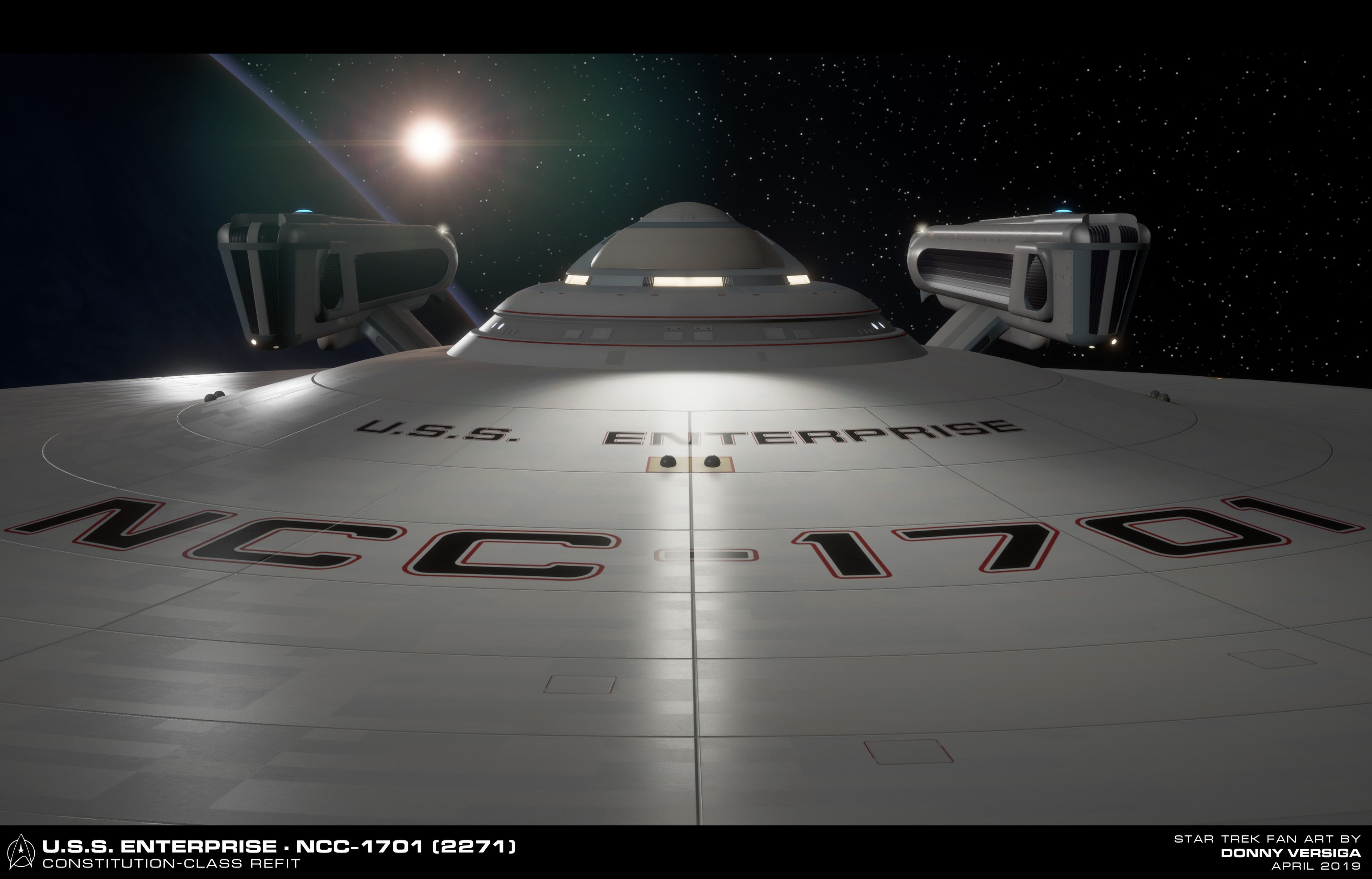 Donny Versiga - U.S.S. Enterprise NCC-1701 Refit (Star Trek: The Motion ...