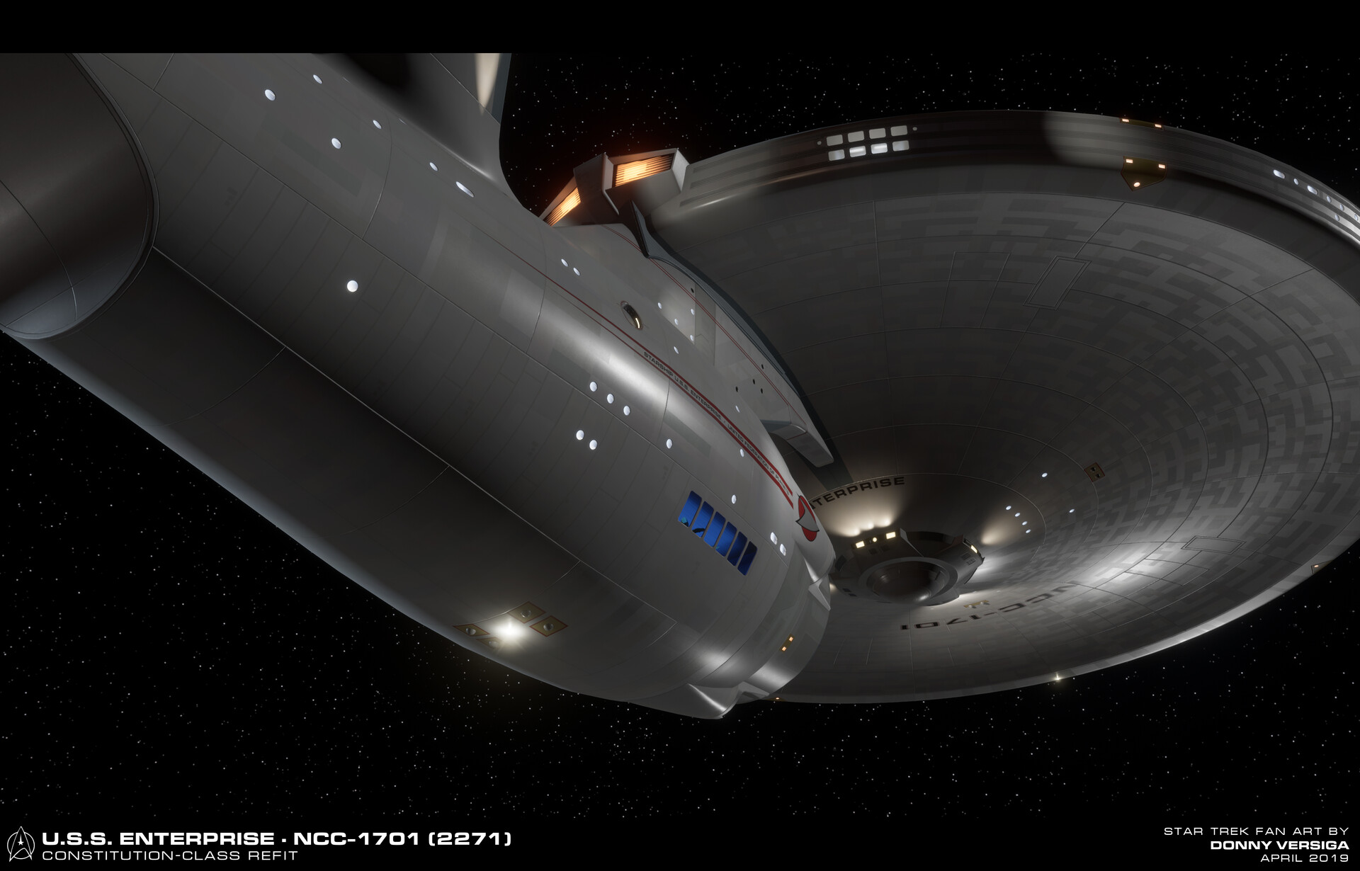 Donny Versiga - U.S.S. Enterprise NCC-1701 Refit (Star Trek: The Motion ...