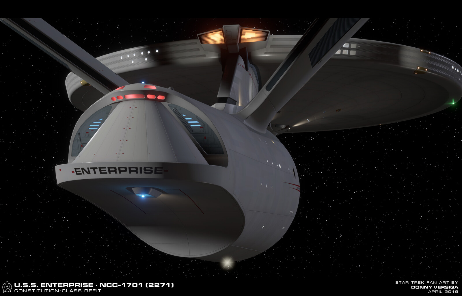 Donny Versiga - U.S.S. Enterprise NCC-1701 Refit (Star Trek: The Motion ...