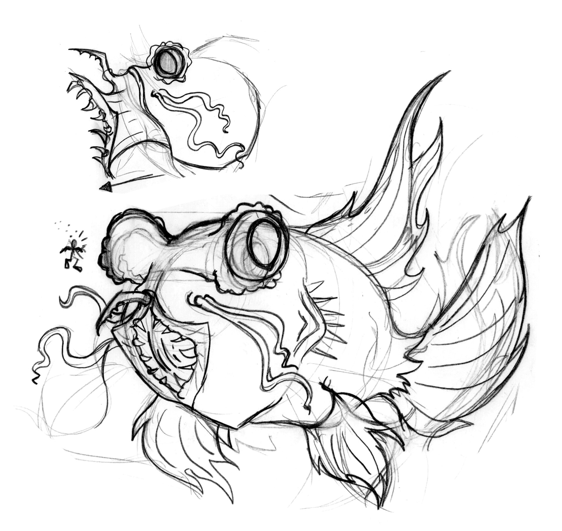 ArtStation - Scary Goldfish