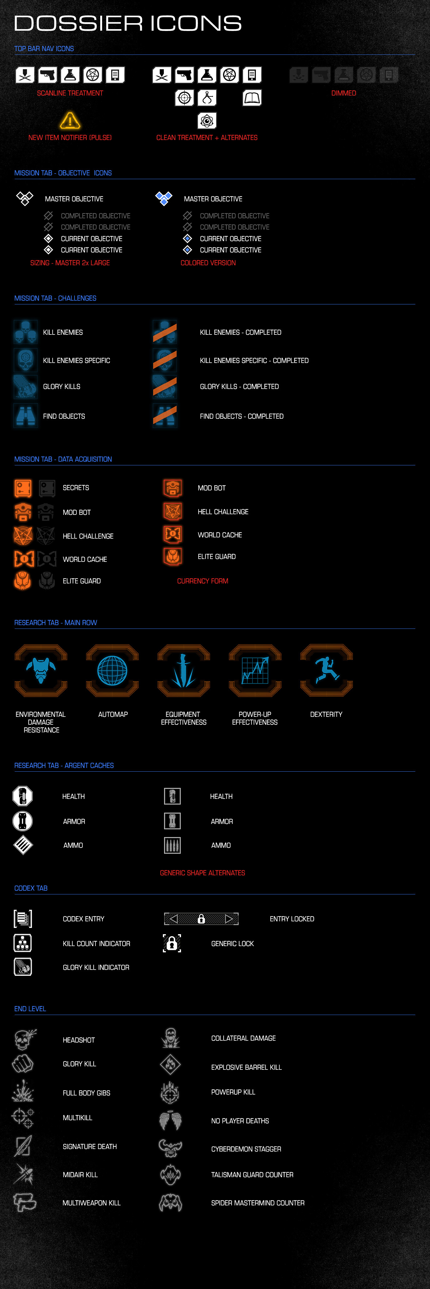 Jake Raymor - DOOM 2016 User Interface Work