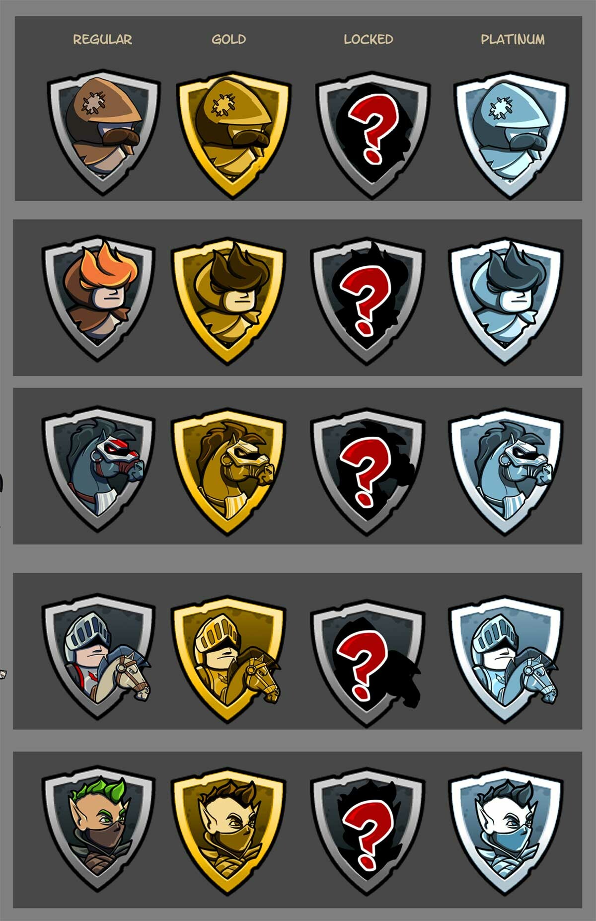 ArtStation - 2D icon design for gaming