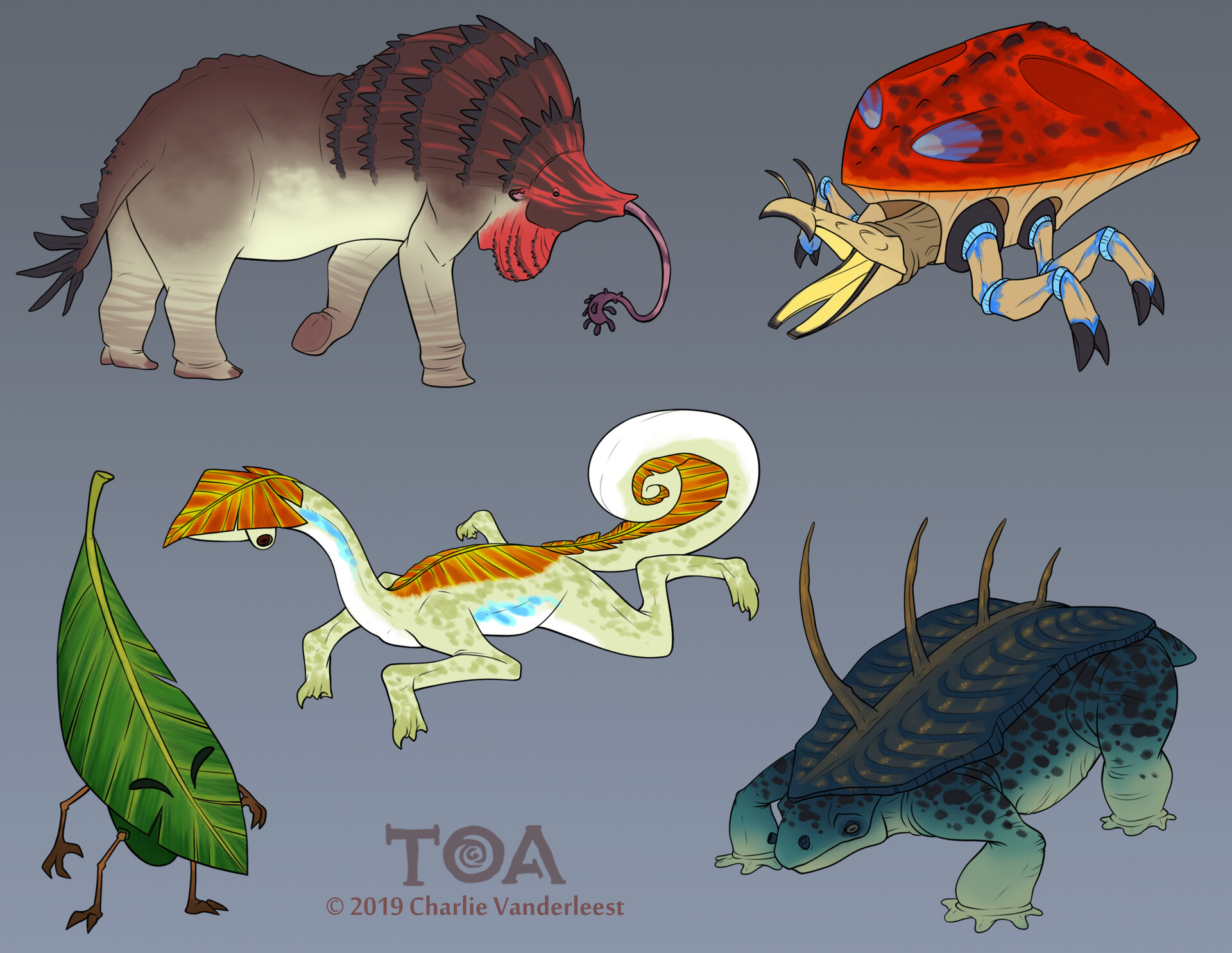 ArtStation - Toa: Creature Designs