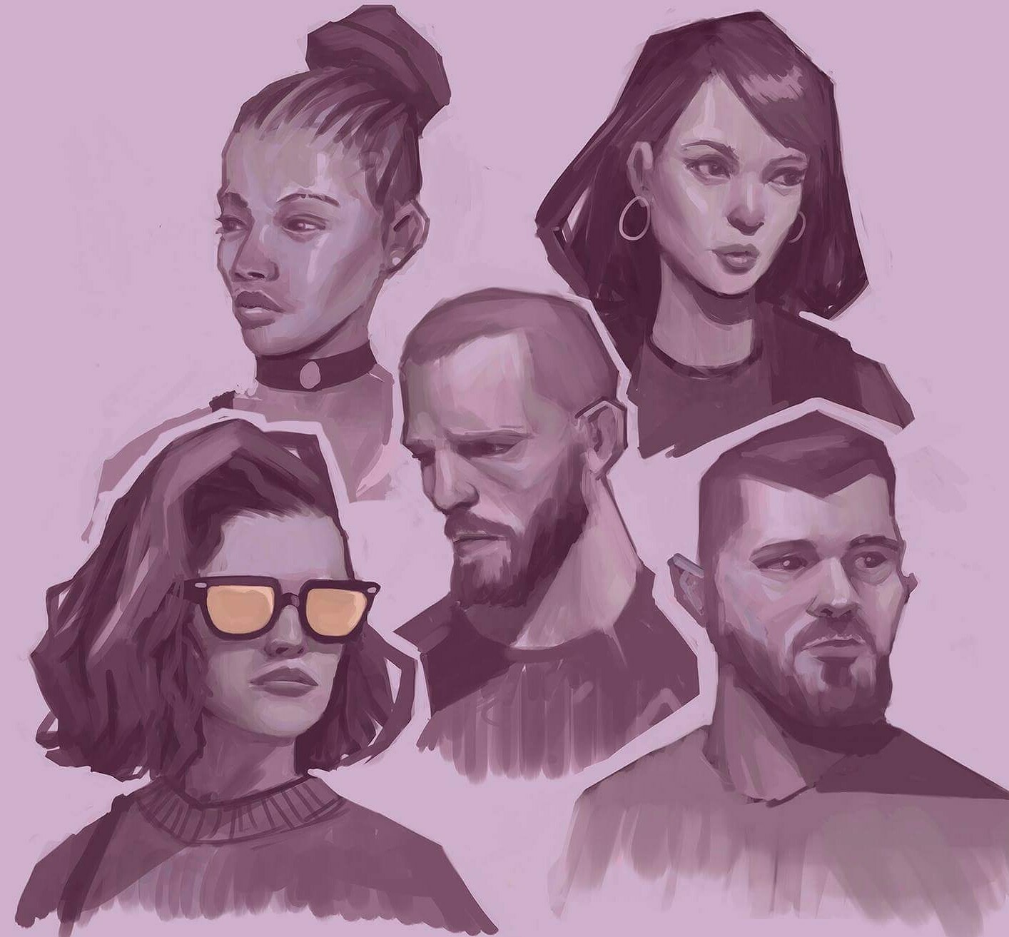 ArtStation - Some hedz