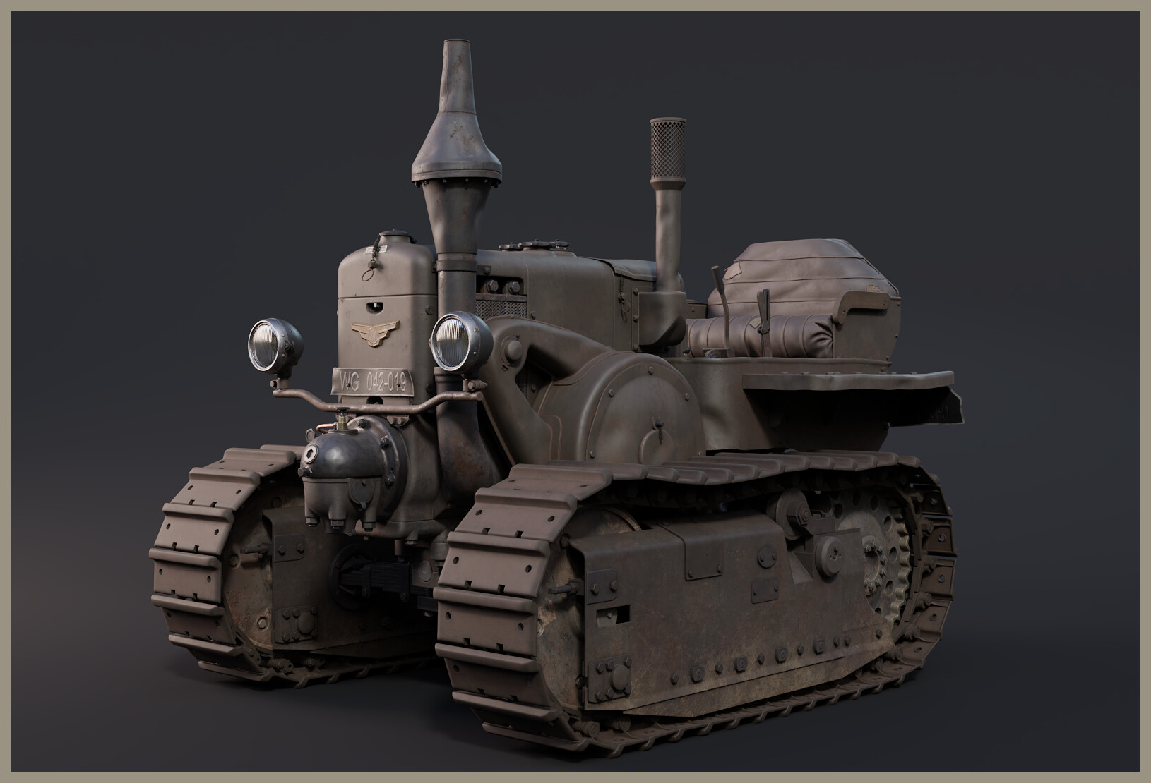 ArtStation - Tractor