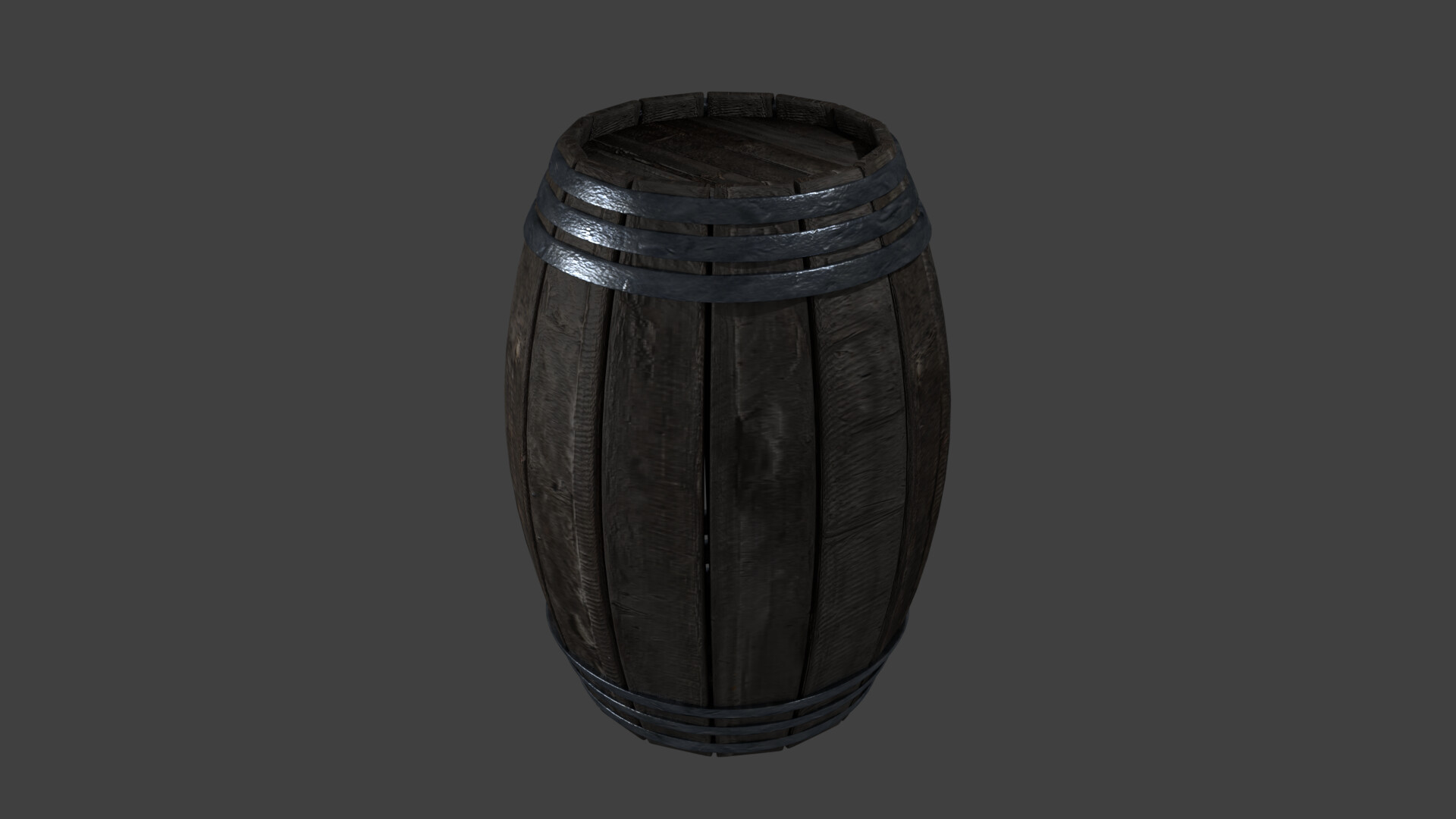 ArtStation - Wooden Barrel