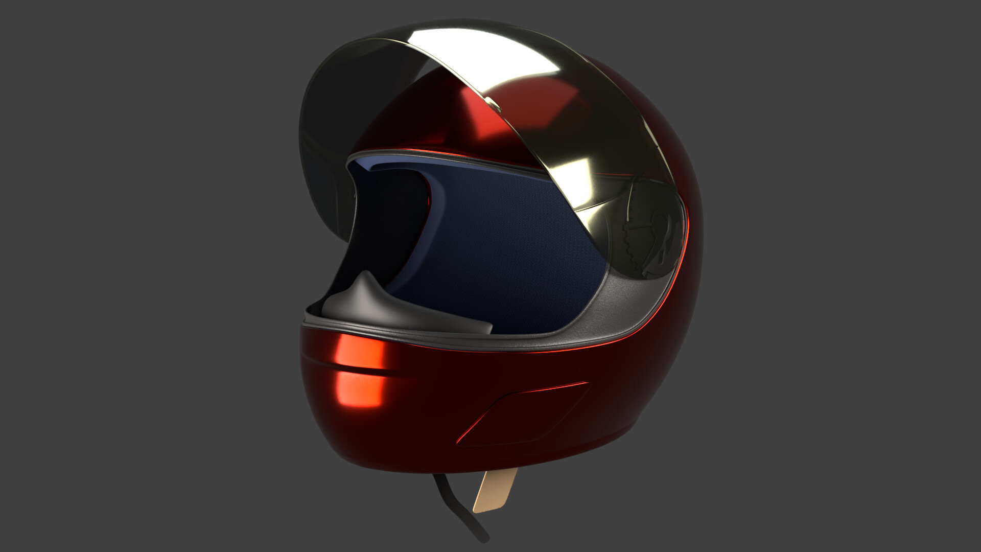 ArtStation - MotorCycle Crash Helmet