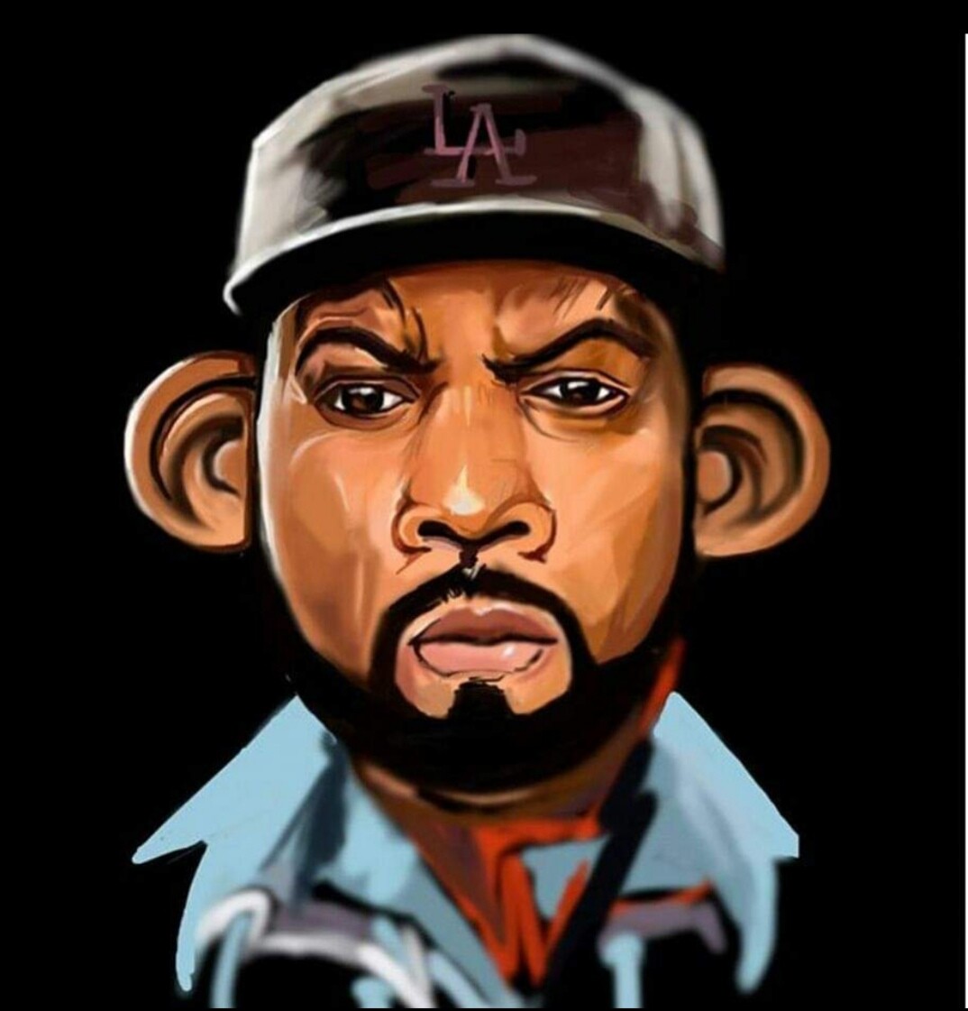 ArtStation - Ice Cube ilustrativo