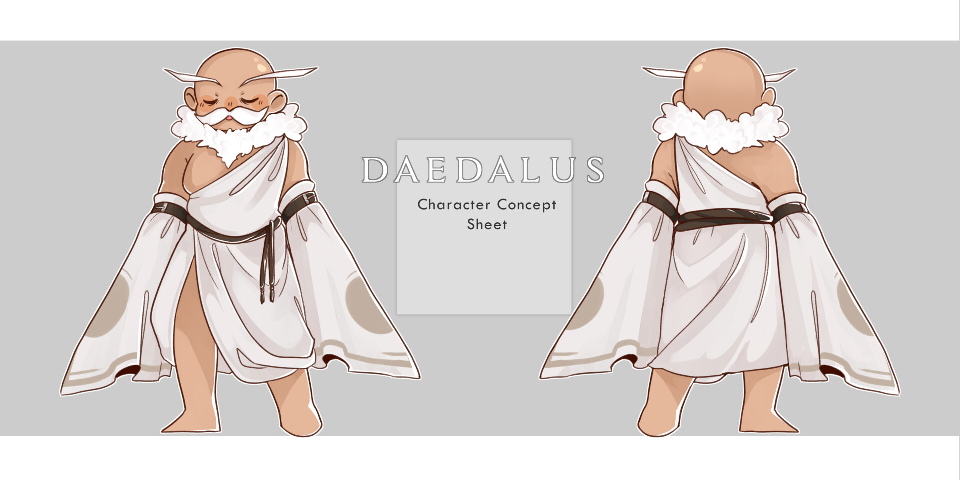 ArtStation - DAEDALUS Character Sheet