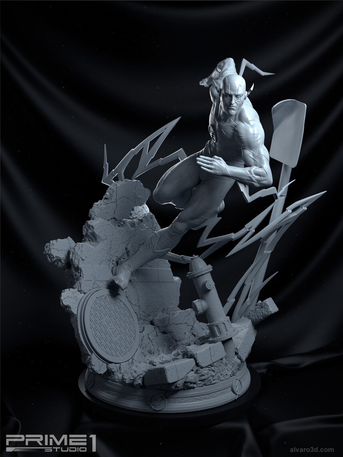 Alvaro Ribeiro - Prime 1 - The Flash statue