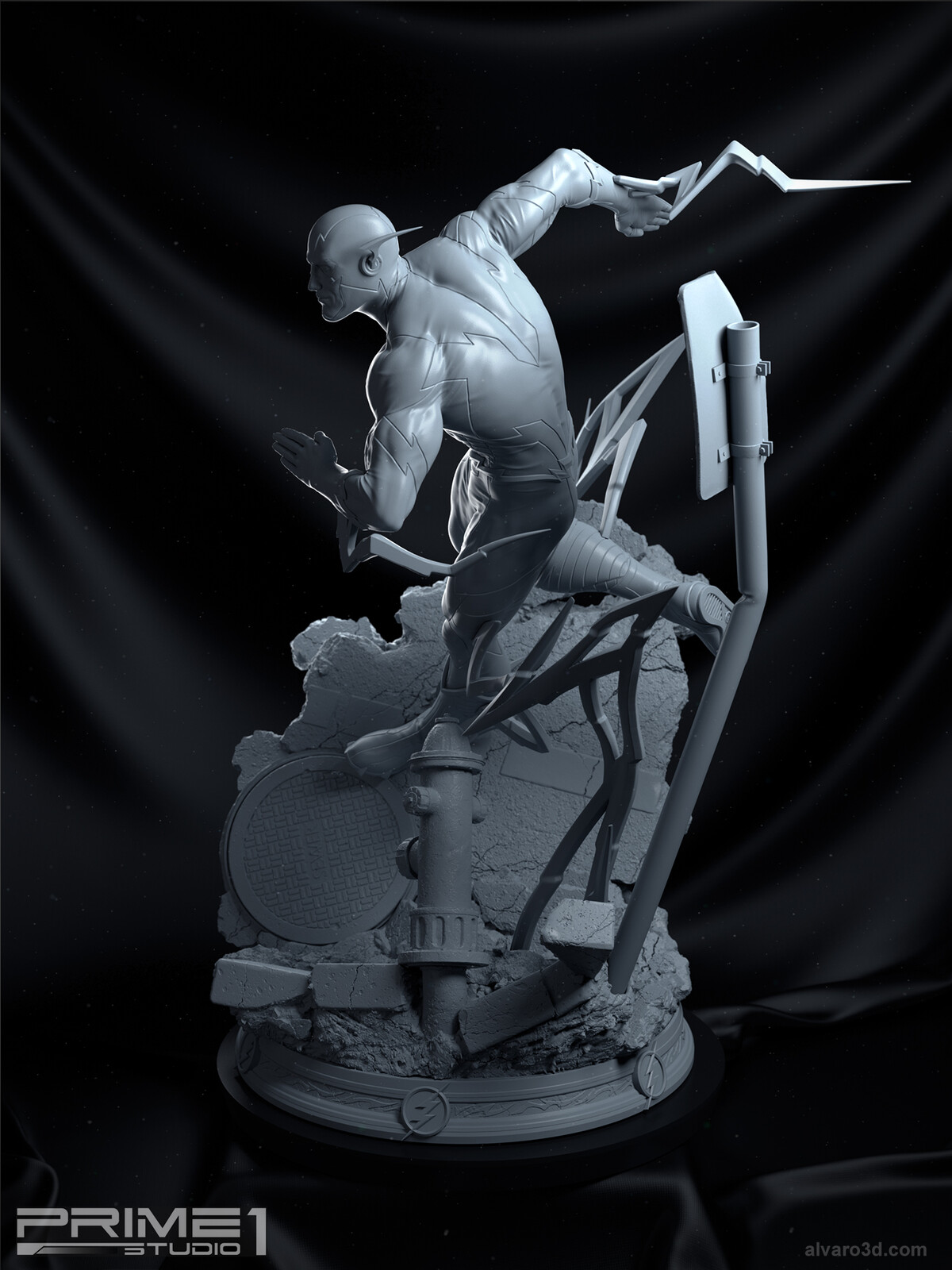 Alvaro Ribeiro - Prime 1 - The Flash statue