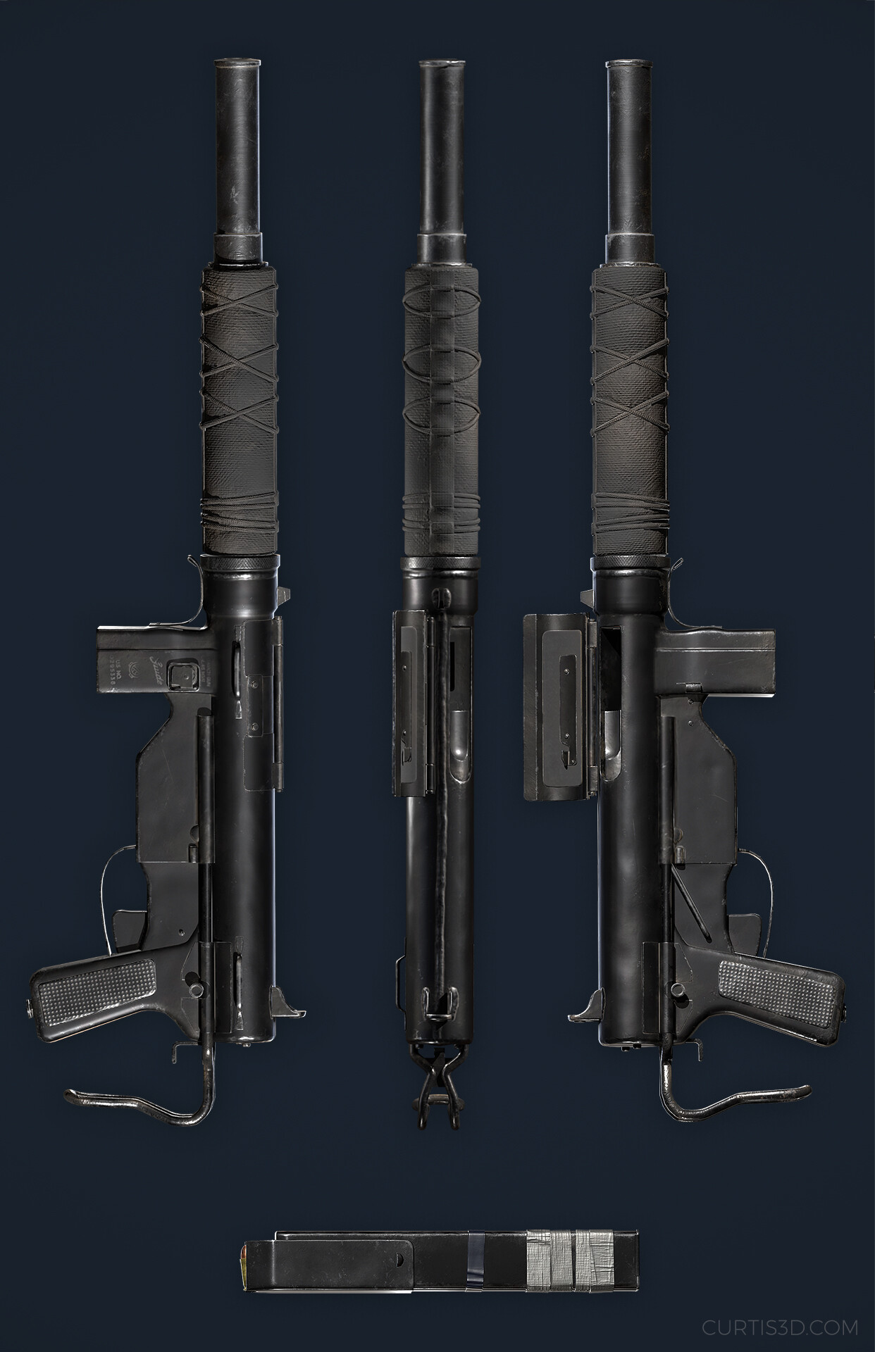 David Curtis - OSS M3A1 Grease Gun