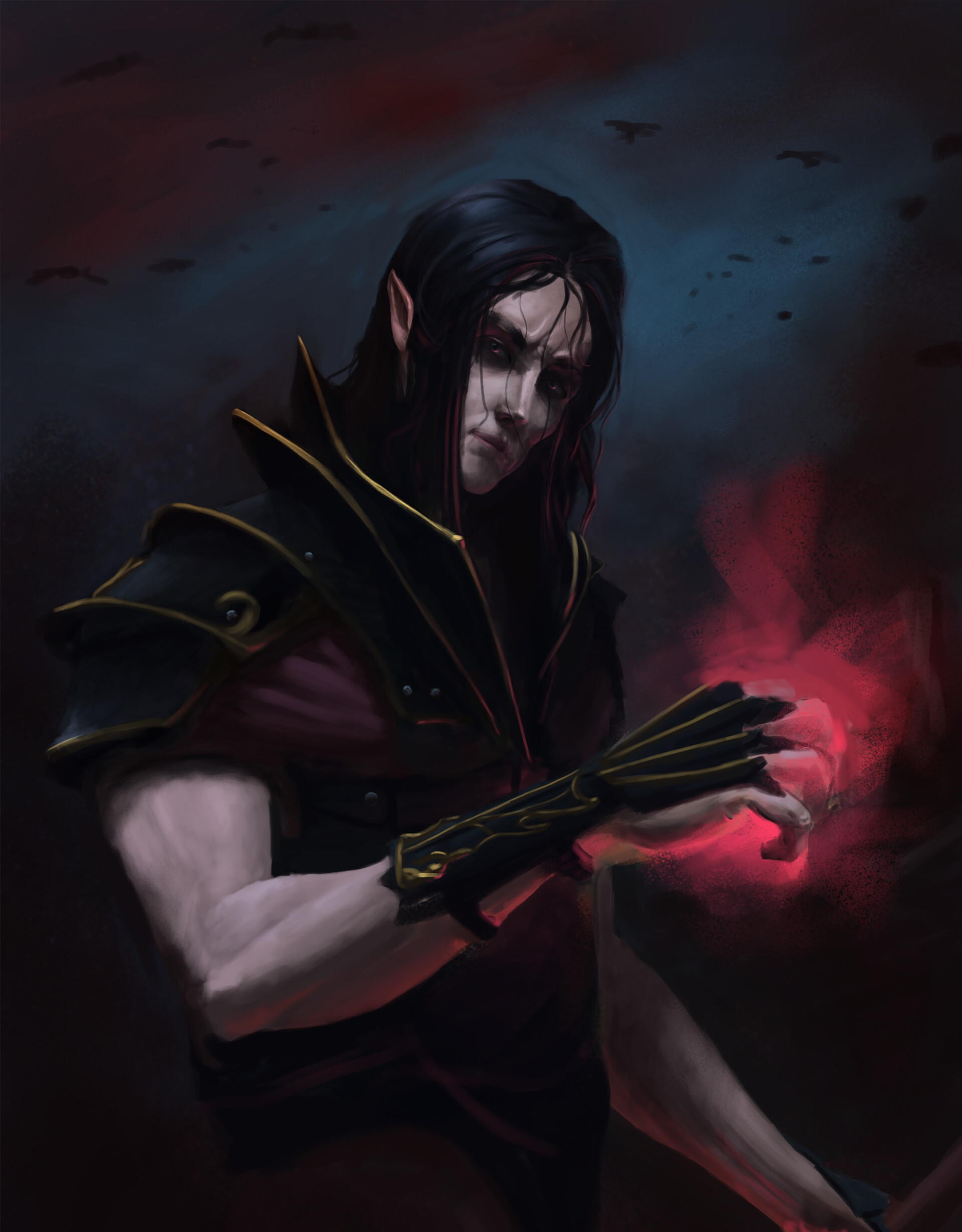 ArtStation - Vampire Portrait