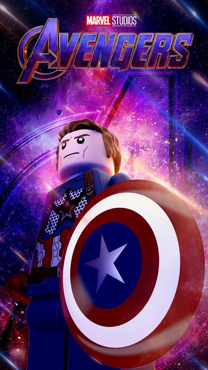 ArtStation - CG single posters of Lego avenger endgame