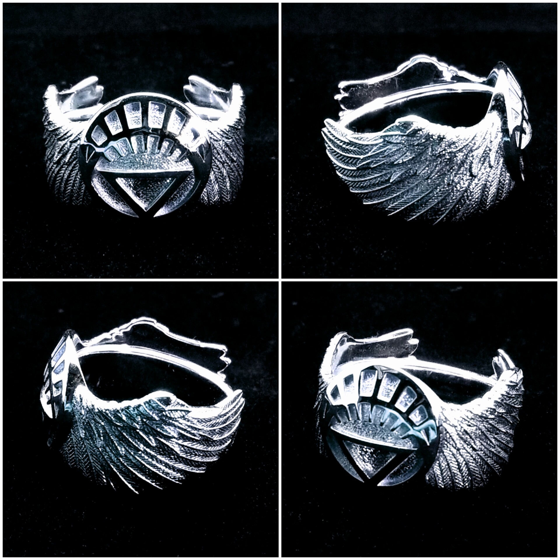 White Lantern Ring