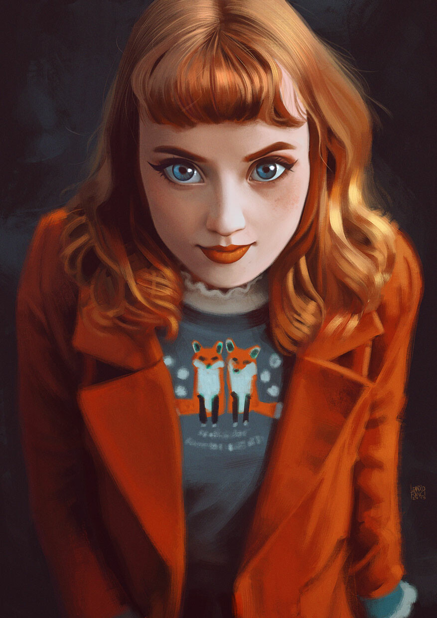 Portrait of Jerina 2 by Leandro Franci : r/ImaginaryCharacters
