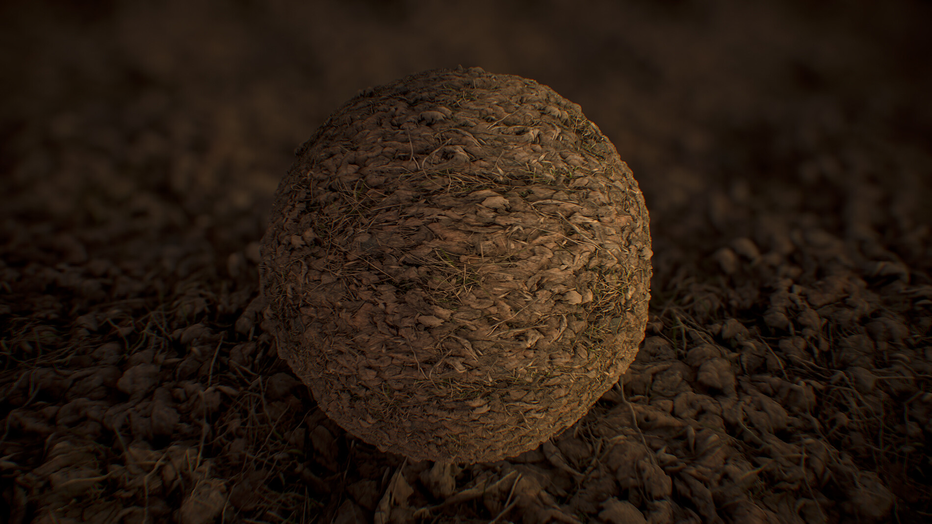 ArtStation - Leaves on the ground