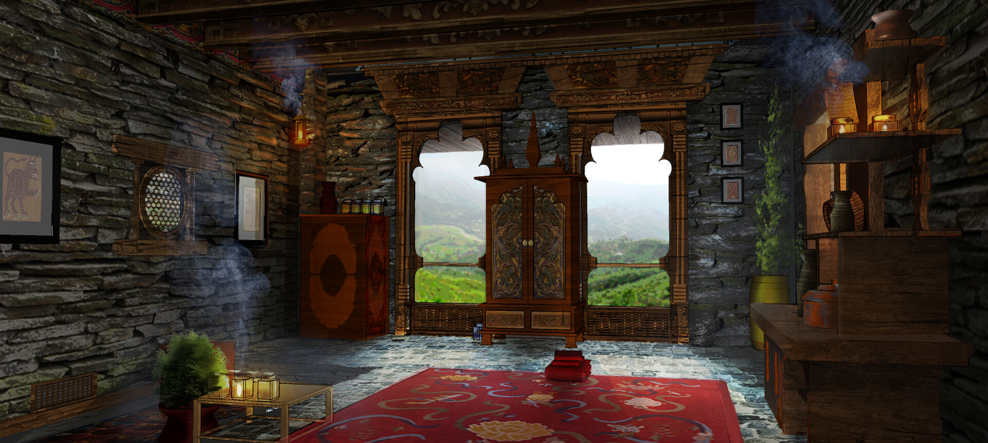 ArtStation - Altered dimension - FZD challenge project