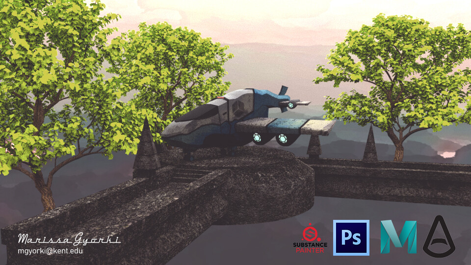 ArtStation - Spaceship Design