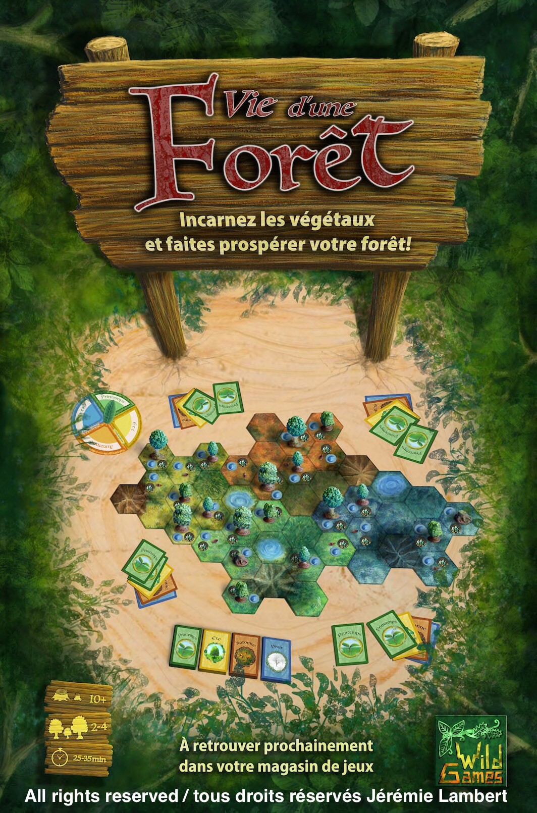 ArtStation - Promoting poster for the game "Vie d'une forêt" (Life of a ...
