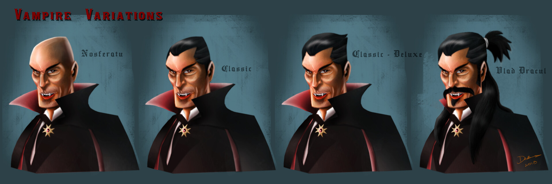 ArtStation - Vampire Variations