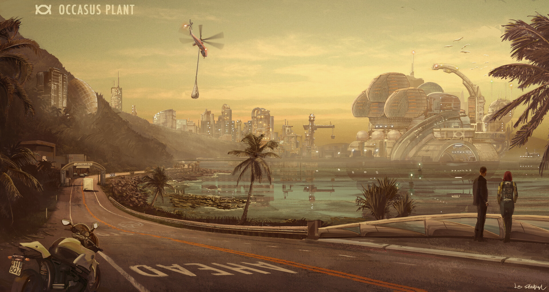 ArtStation - Occasus processing facilities