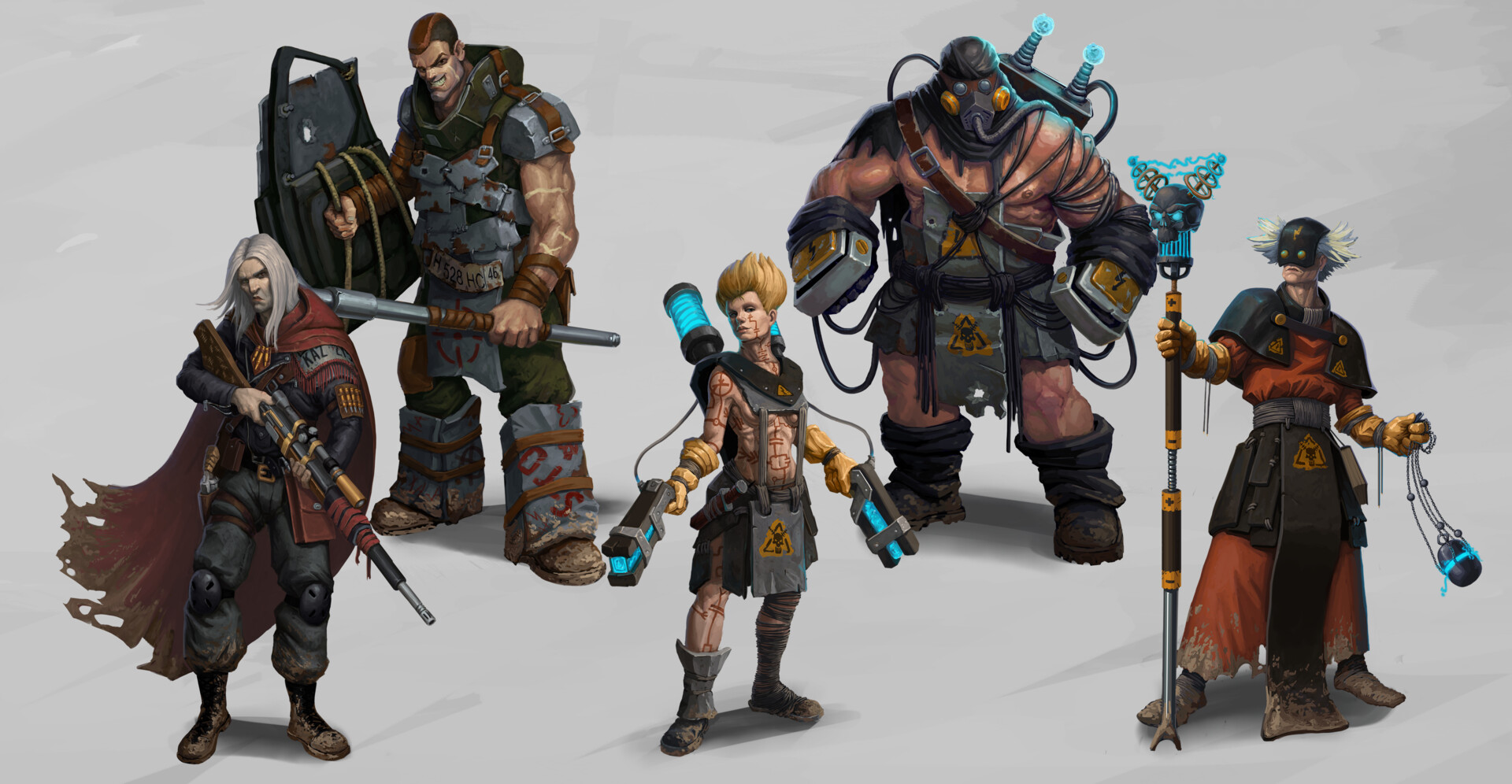 ArtStation - Wasteland Punk - Characters