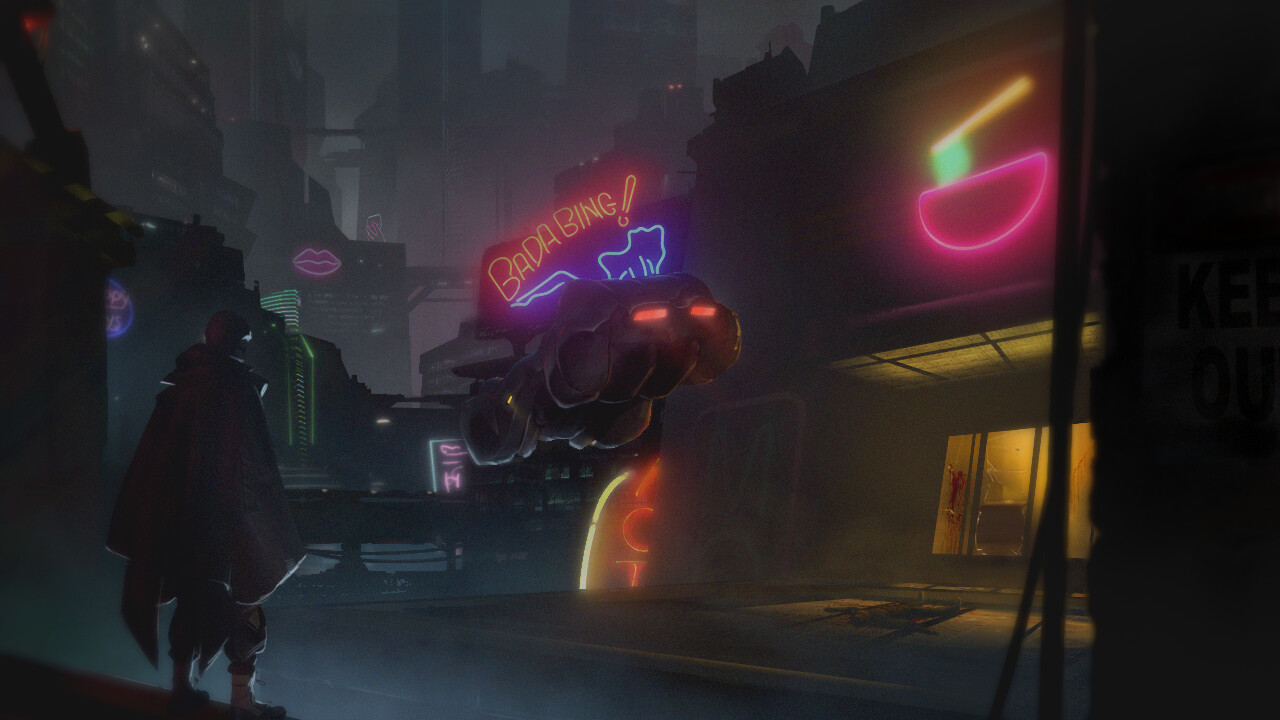 ArtStation - Landscape 2 (Blade Runner)