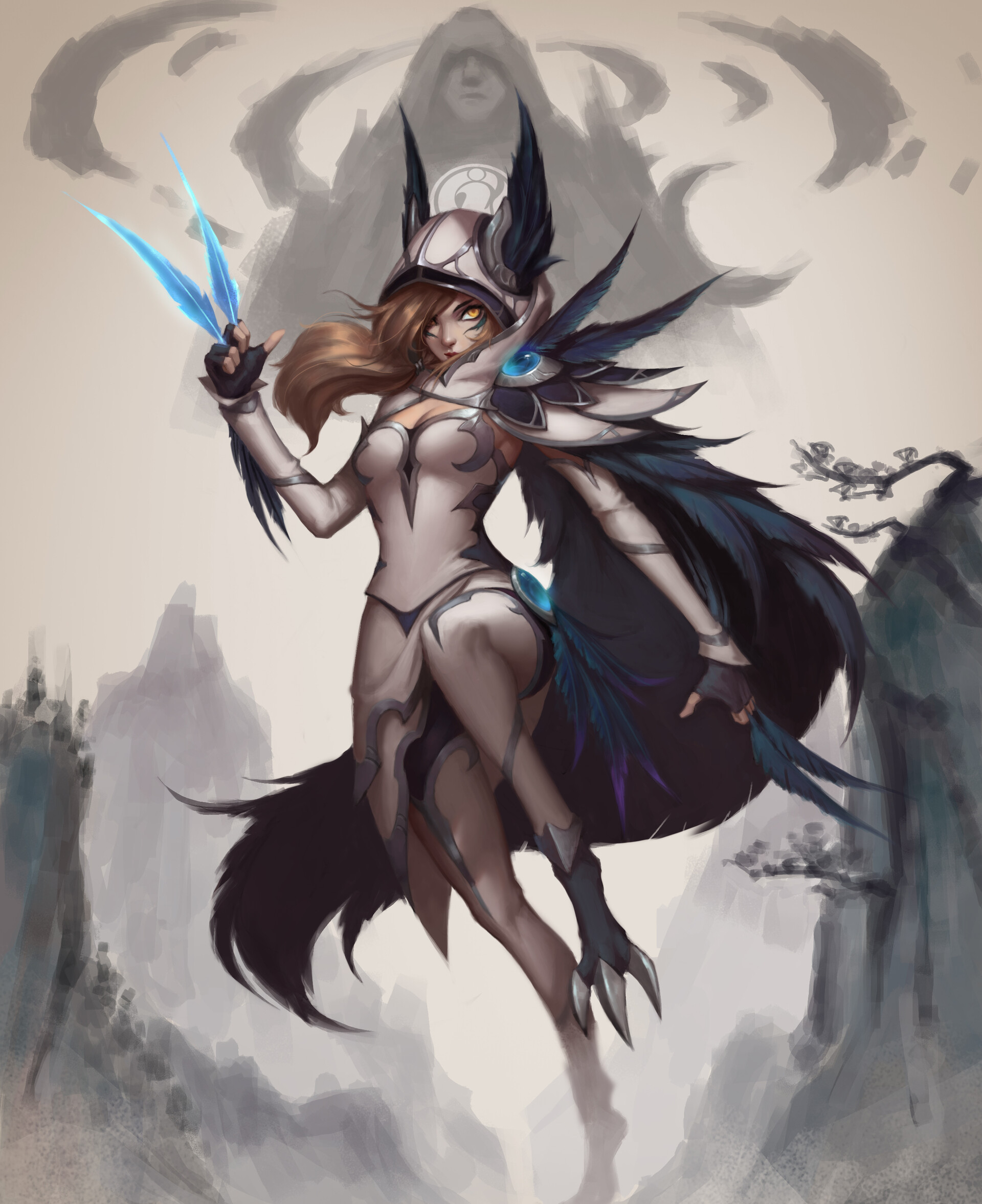 ArtStation - ig 霞 ig Xayah