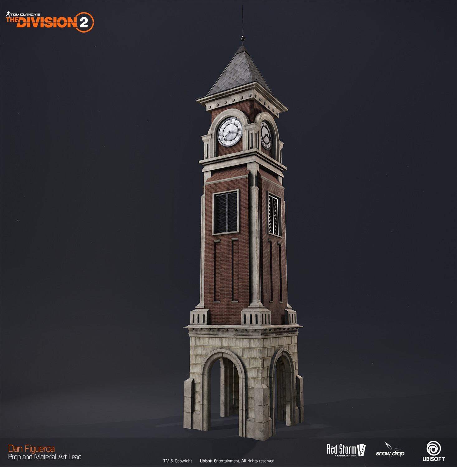 ArtStation - The Division 2 - Clock Tower