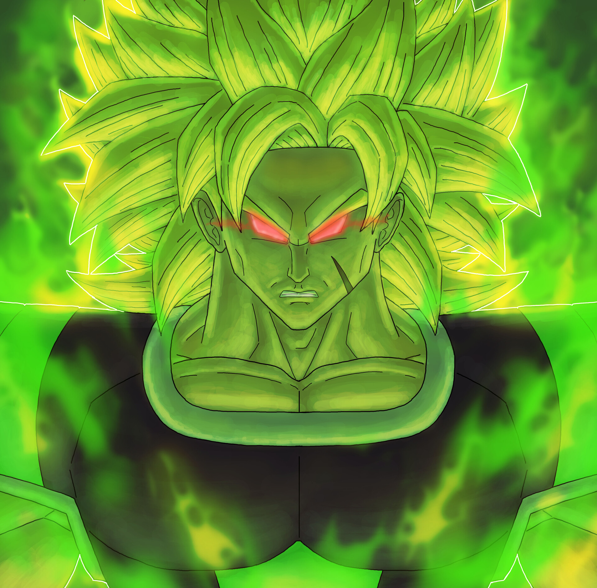 ArtStation - SSJ Broly